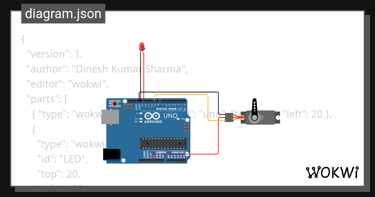 sweep.ino - Wokwi ESP32, STM32, Arduino Simulator