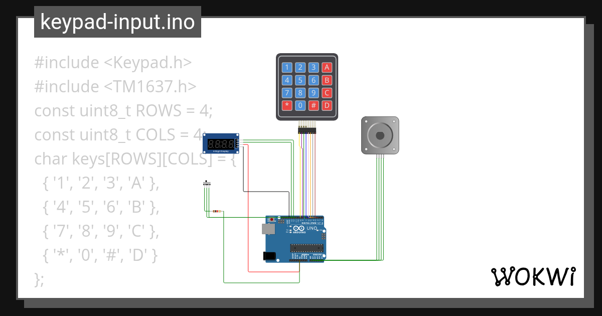 keypad-input.ino copy - Wokwi ESP32, STM32, Arduino Simulator