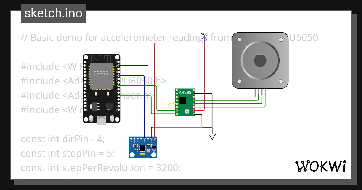 Test2 Mpu Pendulum Wokwi Esp32 Stm32 Arduino Simulator