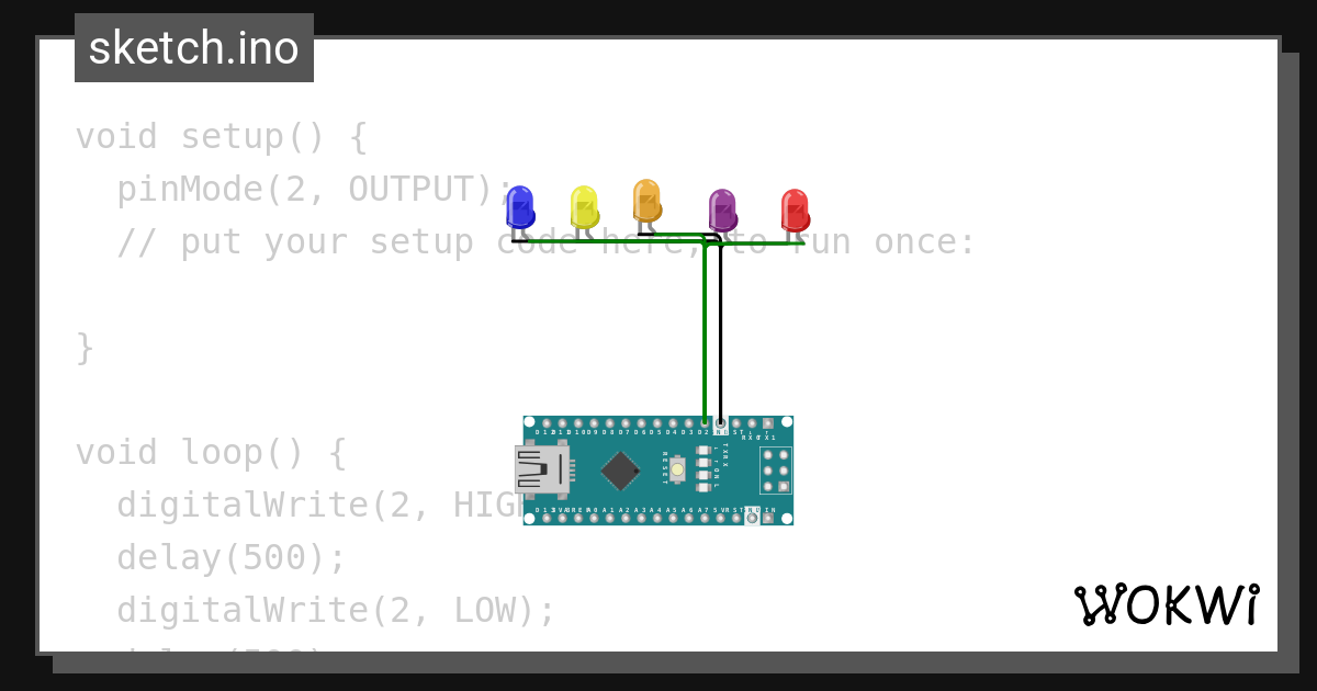 All On But Same Wire Wokwi Esp32 Stm32 Arduino Simulator 8034