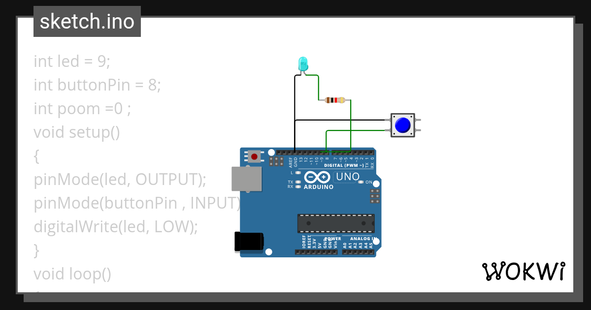เขียนโค้ด Wokwi Esp32 Stm32 Arduino Simulator 