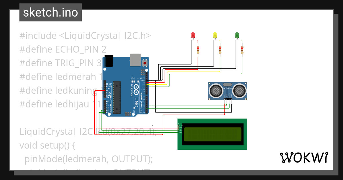 Detektor Banjir Copy Wokwi Esp32 Stm32 Arduino Simulator 7187