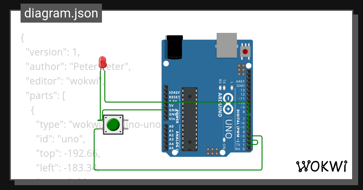 sketch.ino - Wokwi ESP32, STM32, Arduino Simulator
