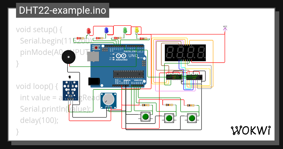 Multifuncion Shield potenciometro y display - Wokwi ESP32, STM32 ... Multifuncion Shield potenciometro y display - Wokwi ESP32, STM32 ...