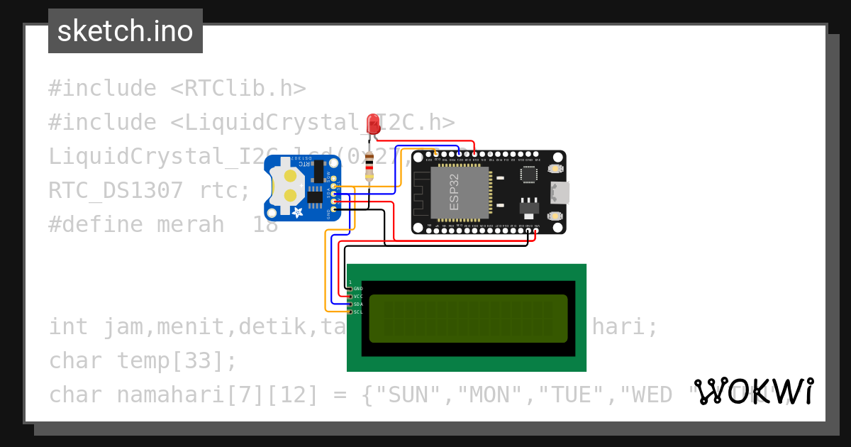 19 Danu Tugas O Wokwi Esp32 Stm32 Arduino Simulator 8981
