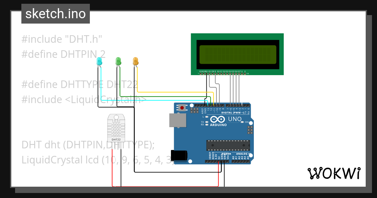 Tri Eleus Allolayuk_Humidity Sensor - Wokwi ESP32, STM32, Arduino Simulator