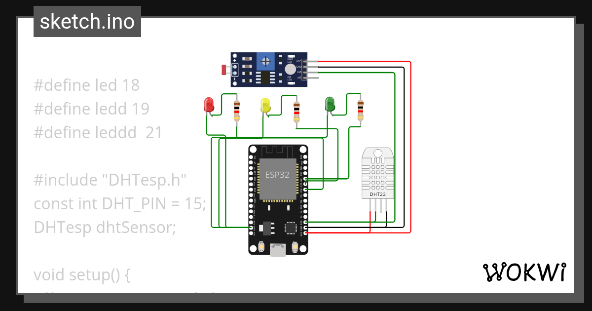 ARYA DWI - Wokwi ESP32, STM32, Arduino Simulator