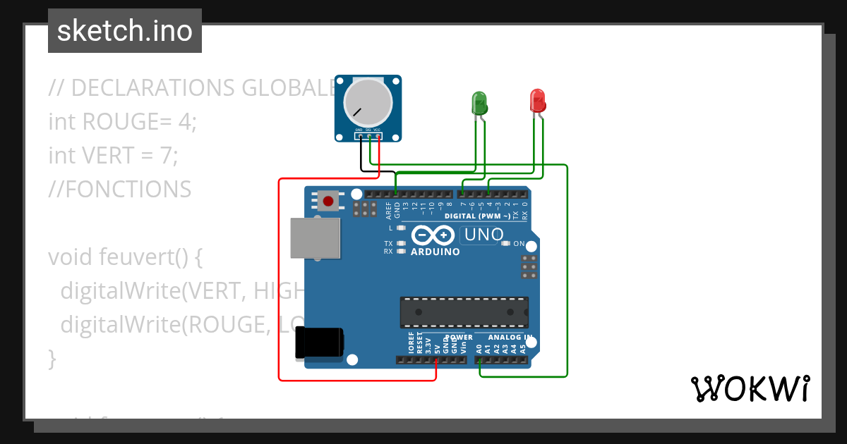 bruit signal - Wokwi ESP32, STM32, Arduino Simulator