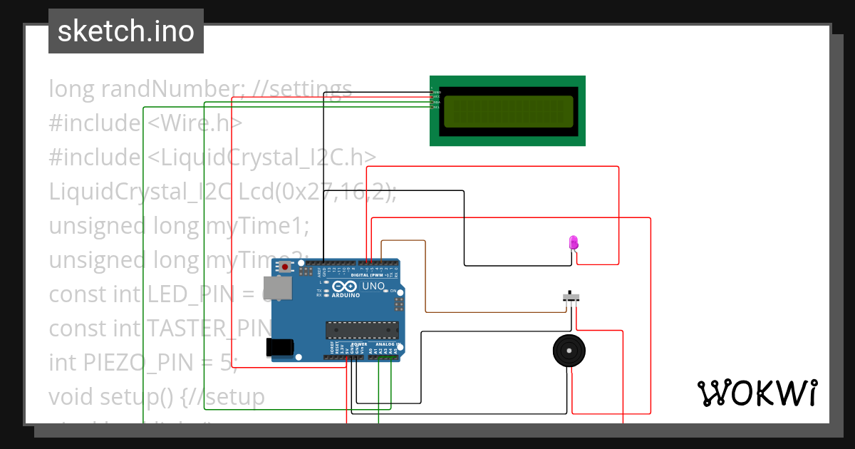 Reaktionstester Zeit copy - Wokwi ESP32, STM32, Arduino Simulator
