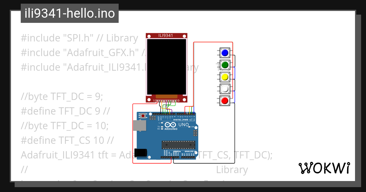 ili9341-hello.ino copy - Wokwi ESP32, STM32, Arduino Simulator