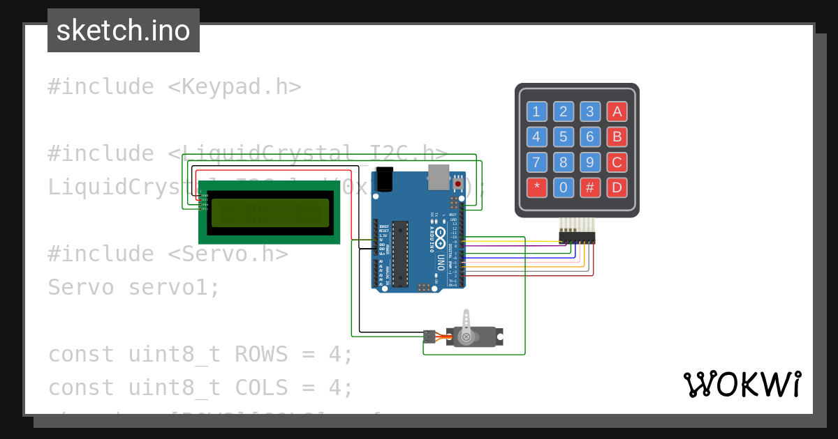 Kuncipintukeypad Wokwi Esp32 Stm32 Arduino Simulator 1807