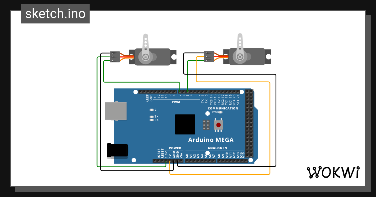 sketch.ino - Wokwi ESP32, STM32, Arduino Simulator