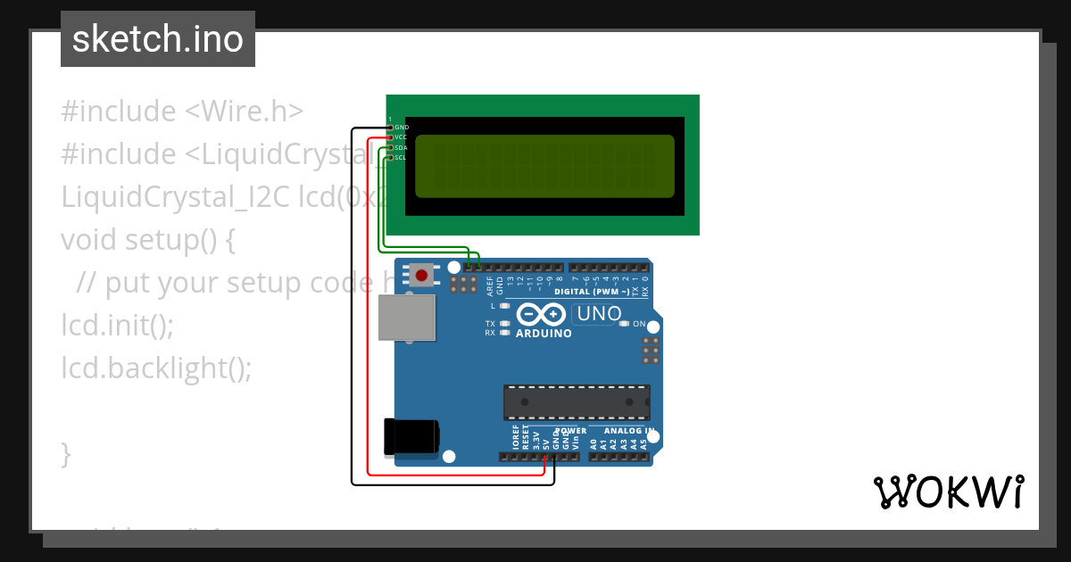 lcd pe print hello.ino - Wokwi ESP32, STM32, Arduino Simulator
