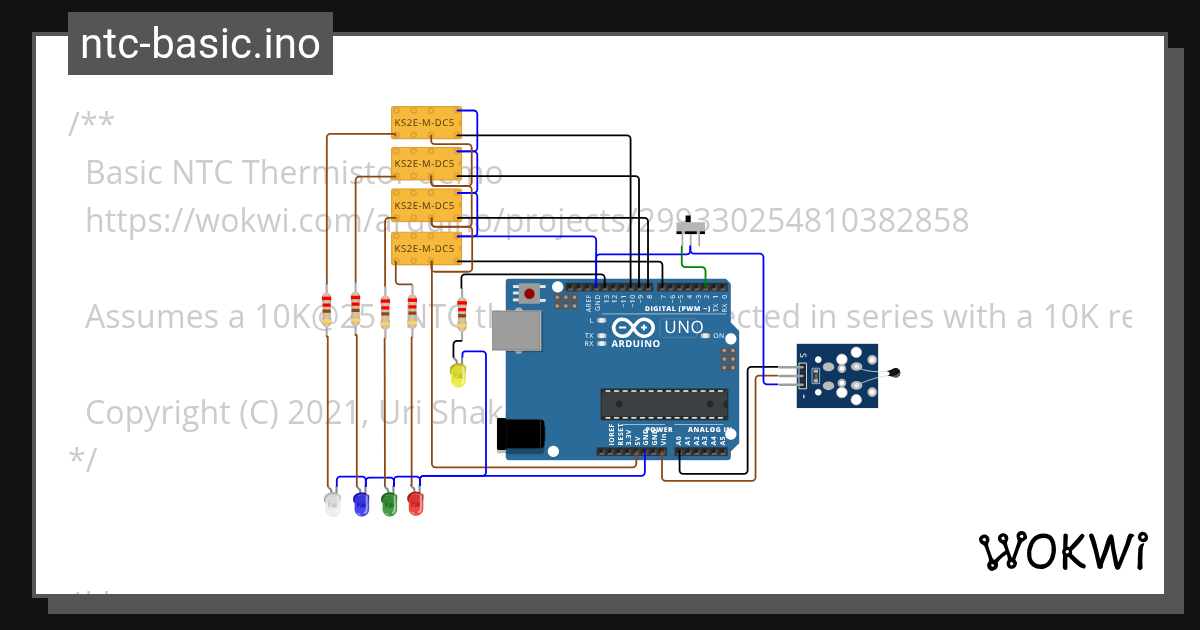 adafruit-ntc.ino copy - Wokwi ESP32, STM32, Arduino Simulator