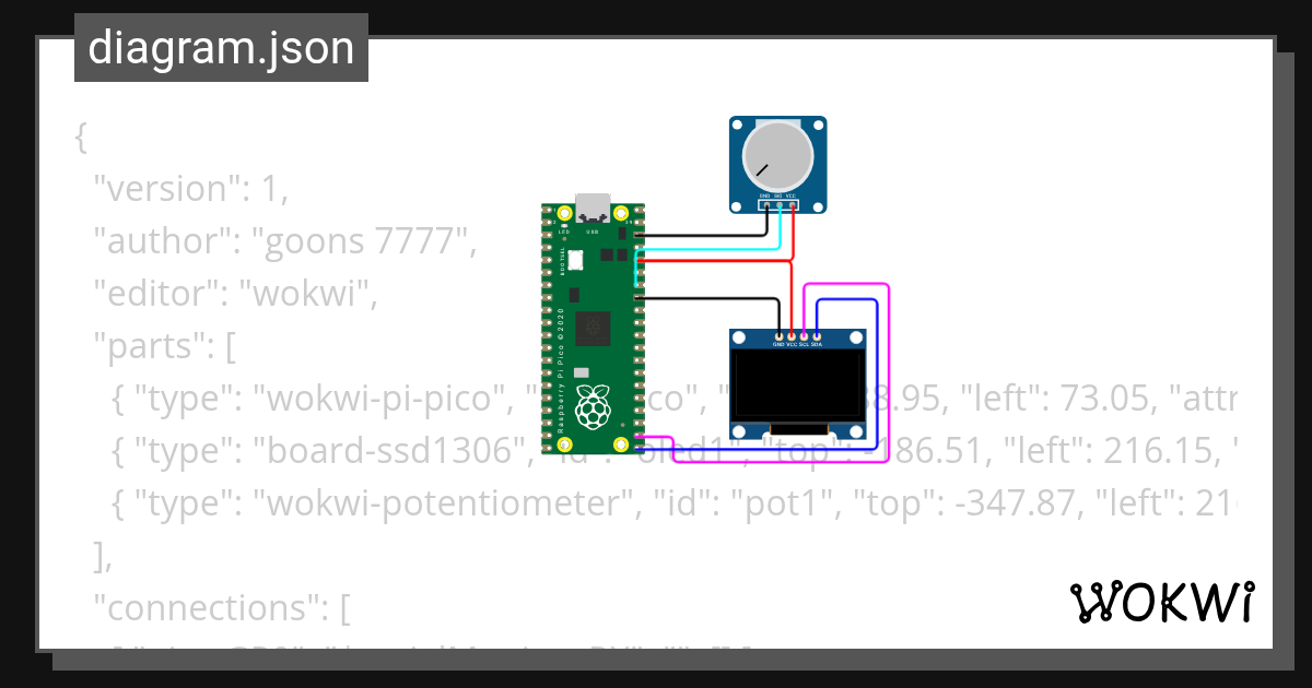 Voltage Measurement With Oled Display Wokwi Esp32 Stm32 Arduino