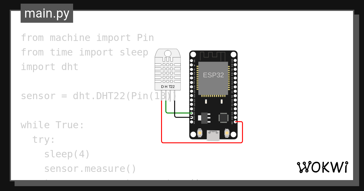 Kelembaban Udara Wokwi Esp32 Stm32 Arduino Simulator 6561