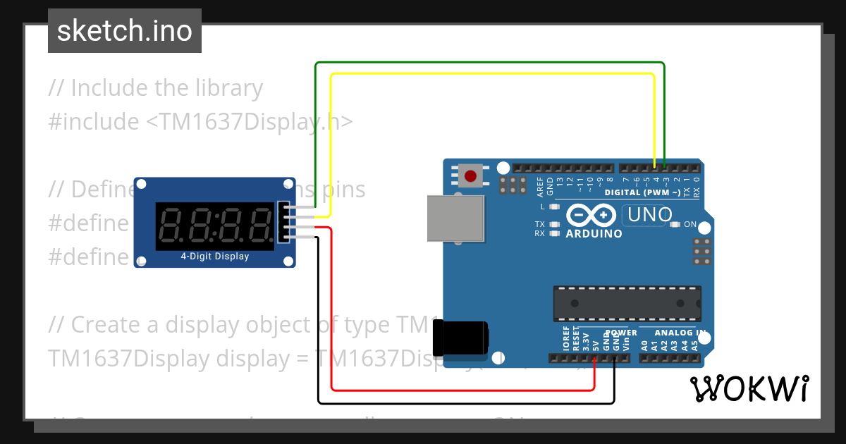 LED_Parola_digitaldisplay - Wokwi ESP32, STM32, Arduino Simulator