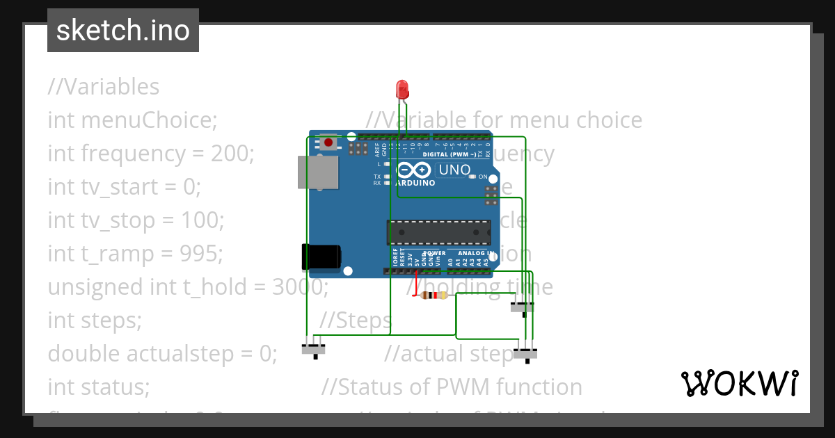 Wokwi - Online ESP32, STM32, Arduino Simulator