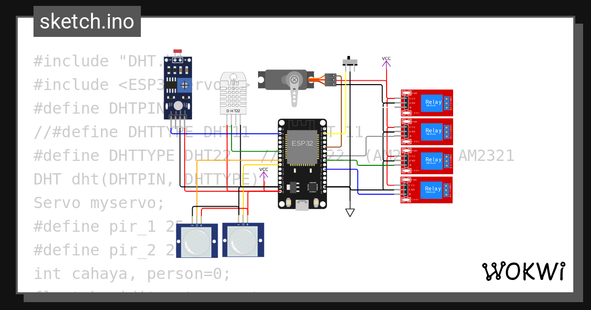 Uas Sensor 01 Wokwi Esp32 Stm32 Arduino Simulator 8243