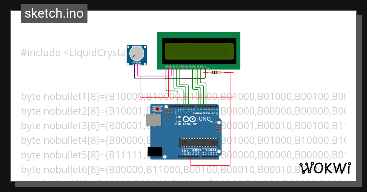Revolver Loading - Wokwi Arduino and ESP32 Simulator
