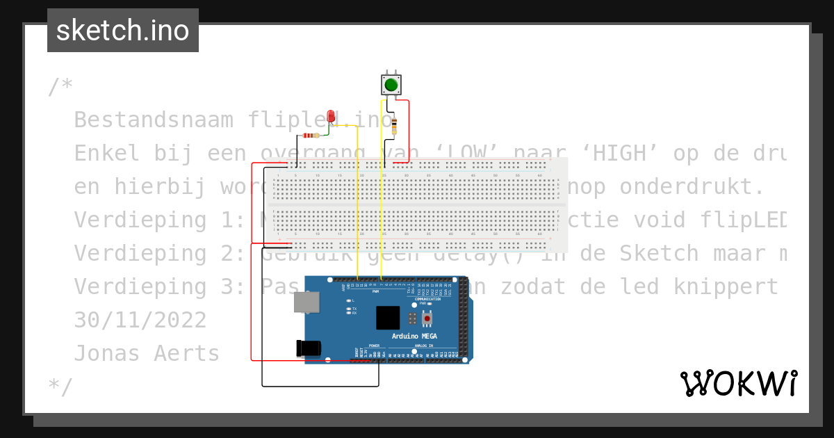 Flipled Met Verdieping 3 Failed Wokwi Esp32 Stm32 Arduino Simulator 1137