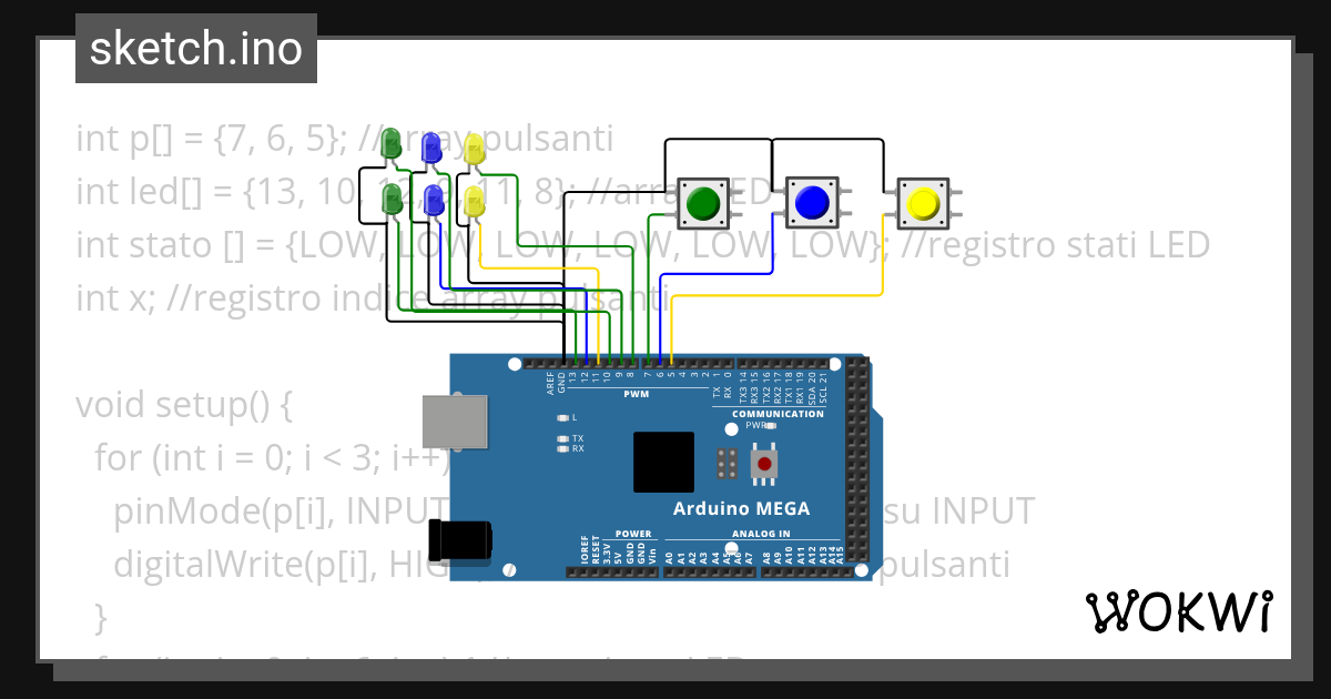 Wokwi - Online ESP32, STM32, Arduino Simulator
