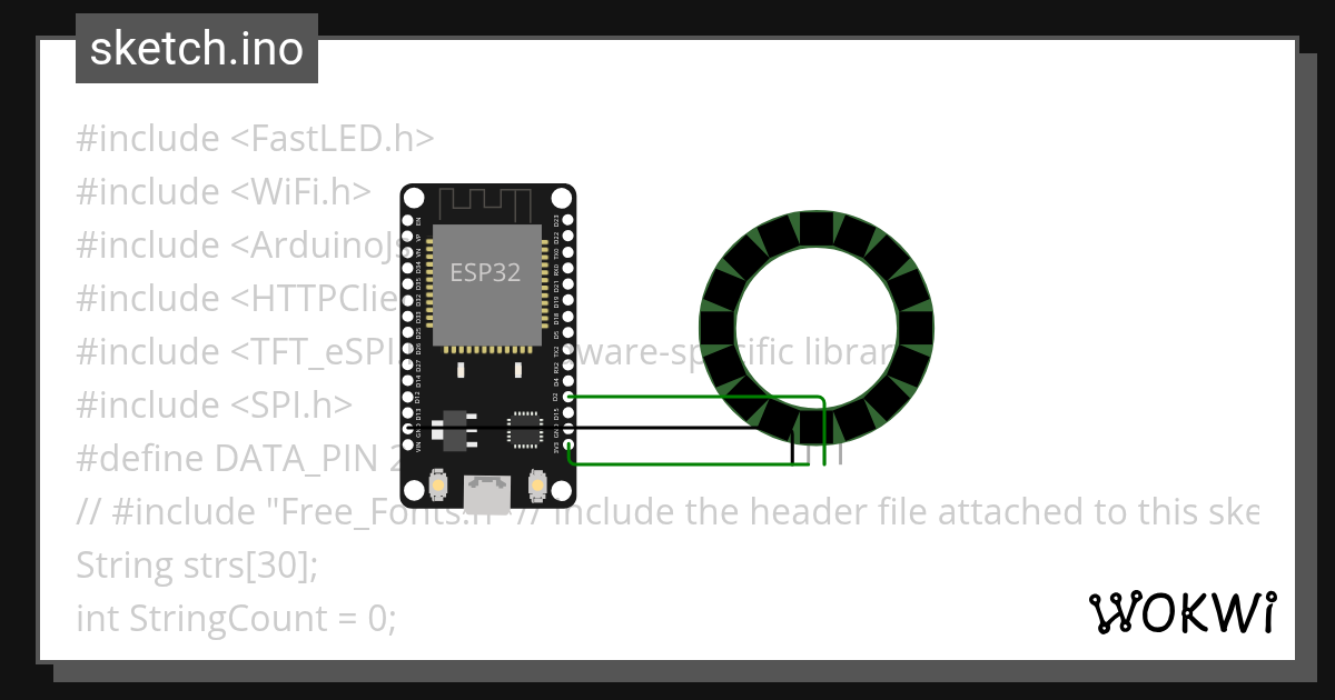 Wokwi - Online ESP32, STM32, Arduino Simulator