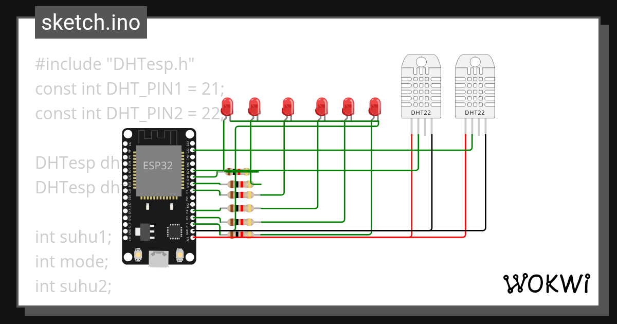 Smart Home Wokwi Esp32 Stm32 Arduino Simulator 0690