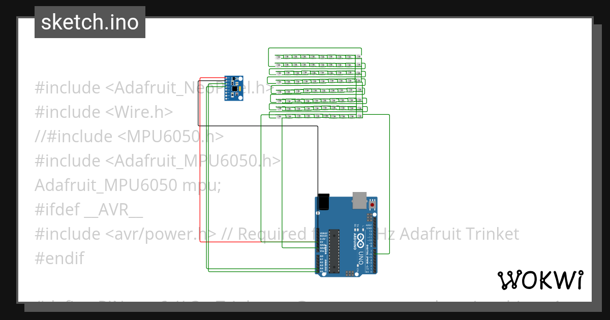 ledMatrix - Wokwi ESP32, STM32, Arduino Simulator