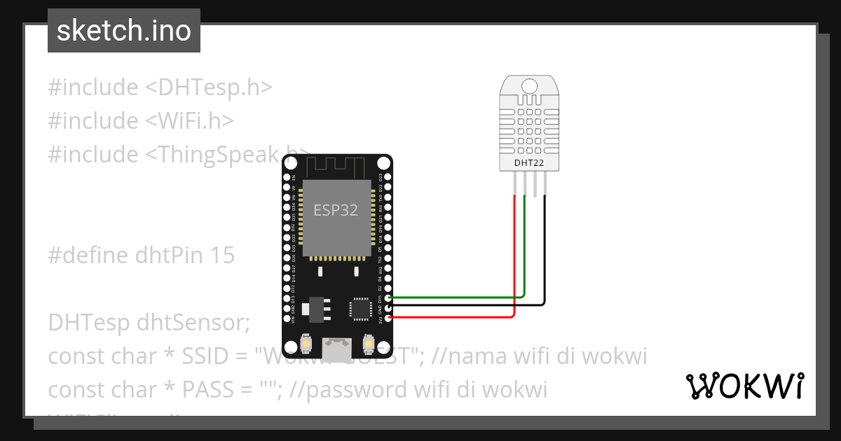 Suhuandkelembapan Wifi Wokwi Esp32 Stm32 Arduino Simulator