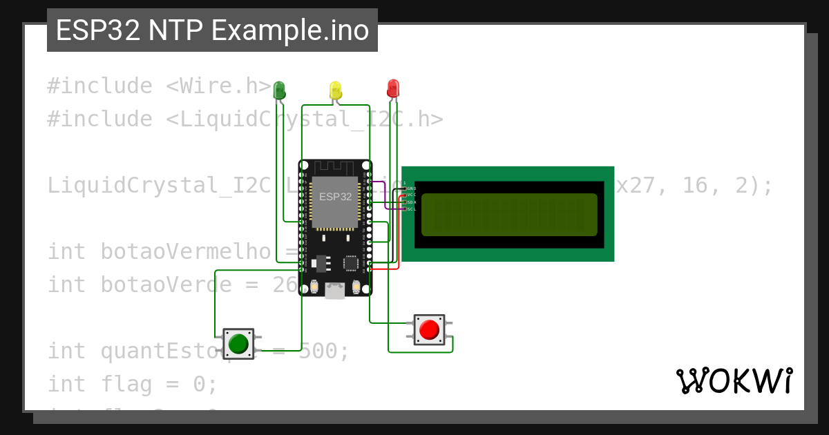 Simulador De Controle De Estoque Wokwi Arduino And Esp32 Simulator