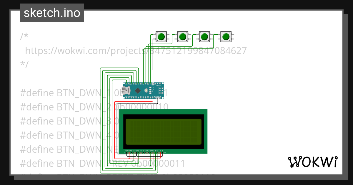 Footswitch - Wokwi ESP32, STM32, Arduino Simulator