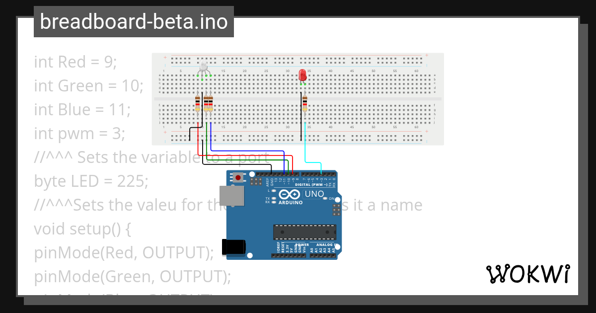 Blank Breadboard and Arduino copy - Wokwi ESP32, STM32, Arduino Simulator