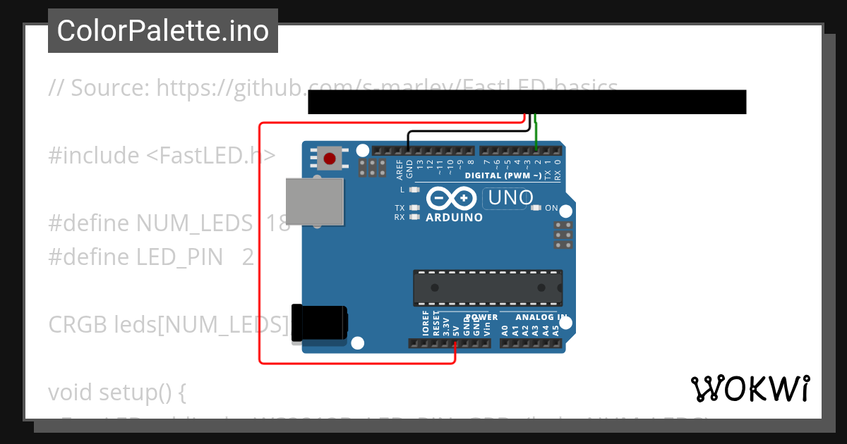 ColorPalette.ino copy - Wokwi ESP32, STM32, Arduino Simulator