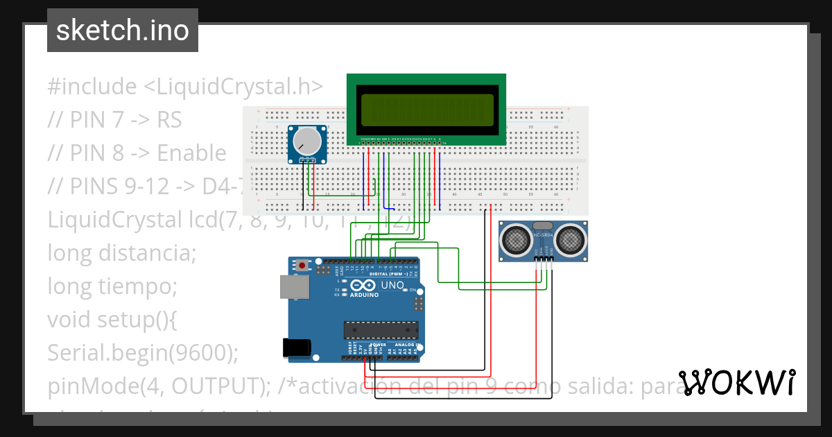 Pantalla Wokwi Esp32 Stm32 Arduino Simulator 2724