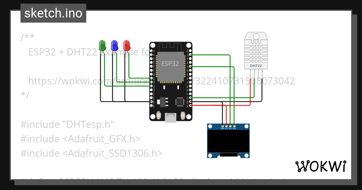 sketch.ino - Wokwi ESP32, STM32, Arduino Simulator