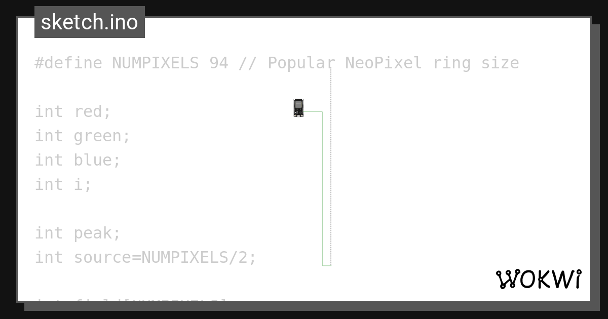 Neopixels Wokwi Esp32 Stm32 Arduino Simulator
