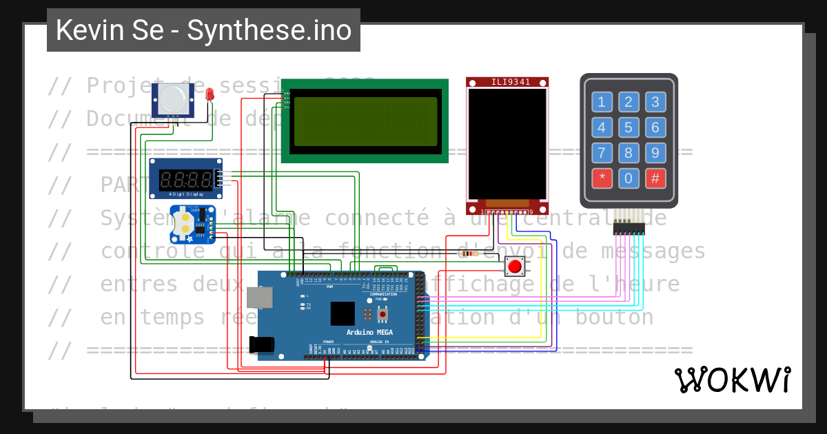 Tp Synthese 02 Wokwi Esp32 Stm32 Arduino Simulator 8989