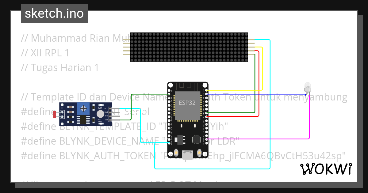 Wokwi - Online ESP32, STM32, Arduino Simulator