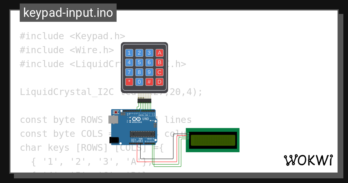 Serrure Code Wokwi Esp32 Stm32 Arduino Simulator 2405