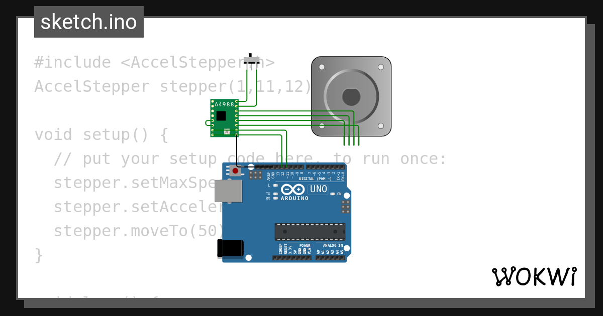 Steppermotor Wokwi Esp32 Stm32 Arduino Simulator 1037