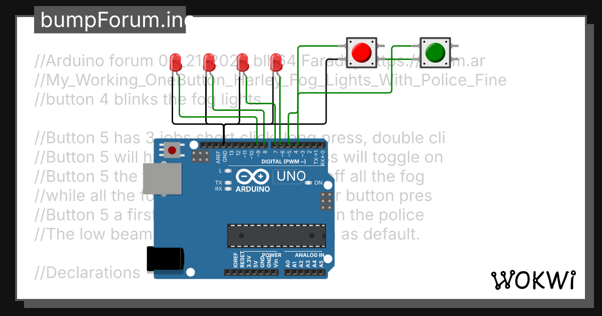 test - Wokwi Arduino and ESP32 Simulator