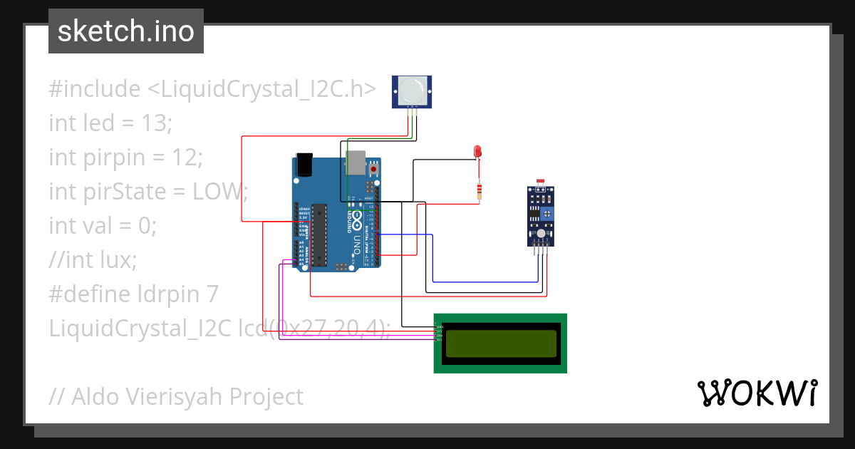 Aldo Vierisyah 2019310047 Challenge Project - Wokwi ESP32, STM32, Arduino Simulator