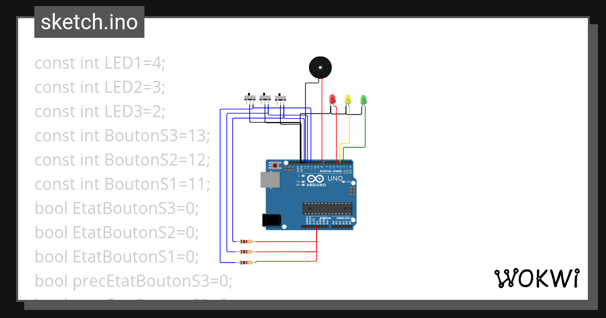 Exo 2 - Wokwi ESP32, STM32, Arduino Simulator
