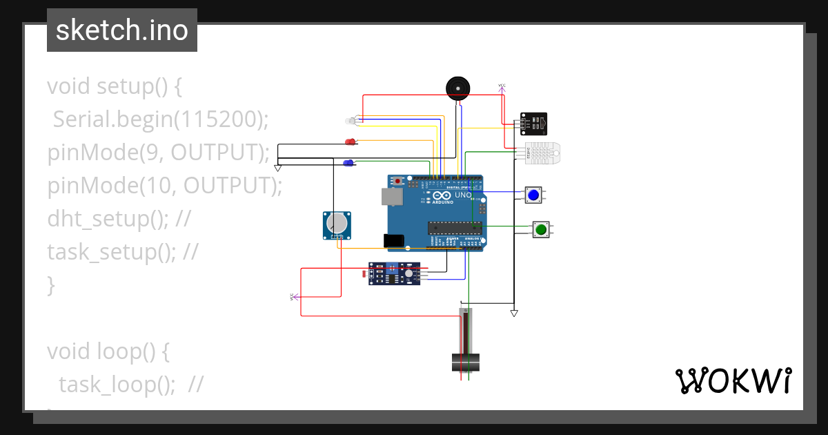 sketch.ino - Wokwi ESP32, STM32, Arduino Simulator