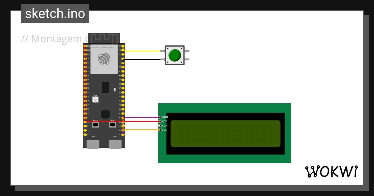 sketch.ino - Wokwi ESP32, STM32, Arduino Simulator