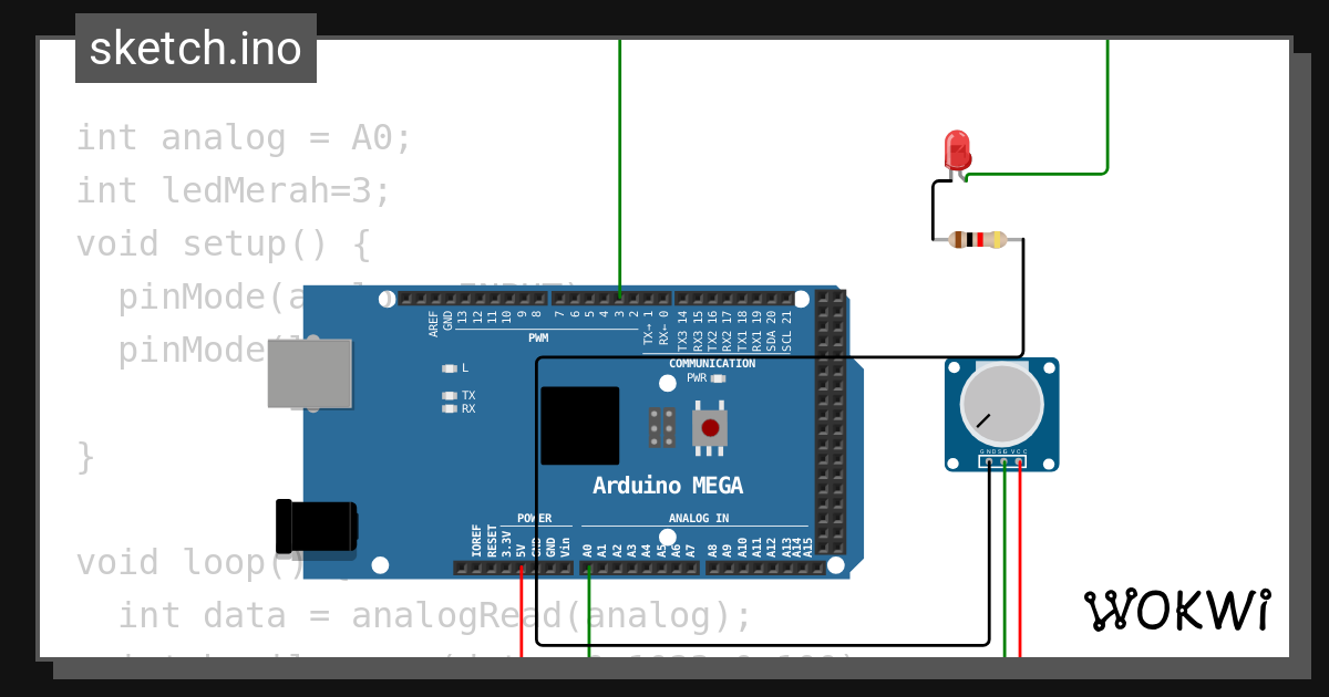 Input Digital Led O Wokwi Esp32 Stm32 Arduino Simulator
