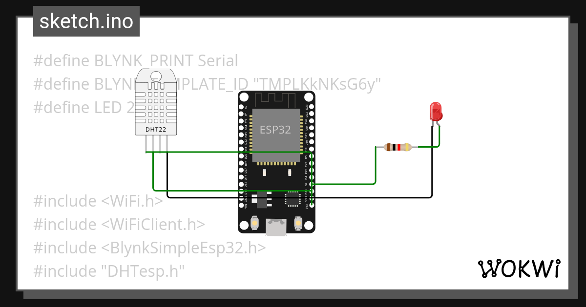 Esp Blynk Wokwi Esp32 Stm32 Arduino Simulator