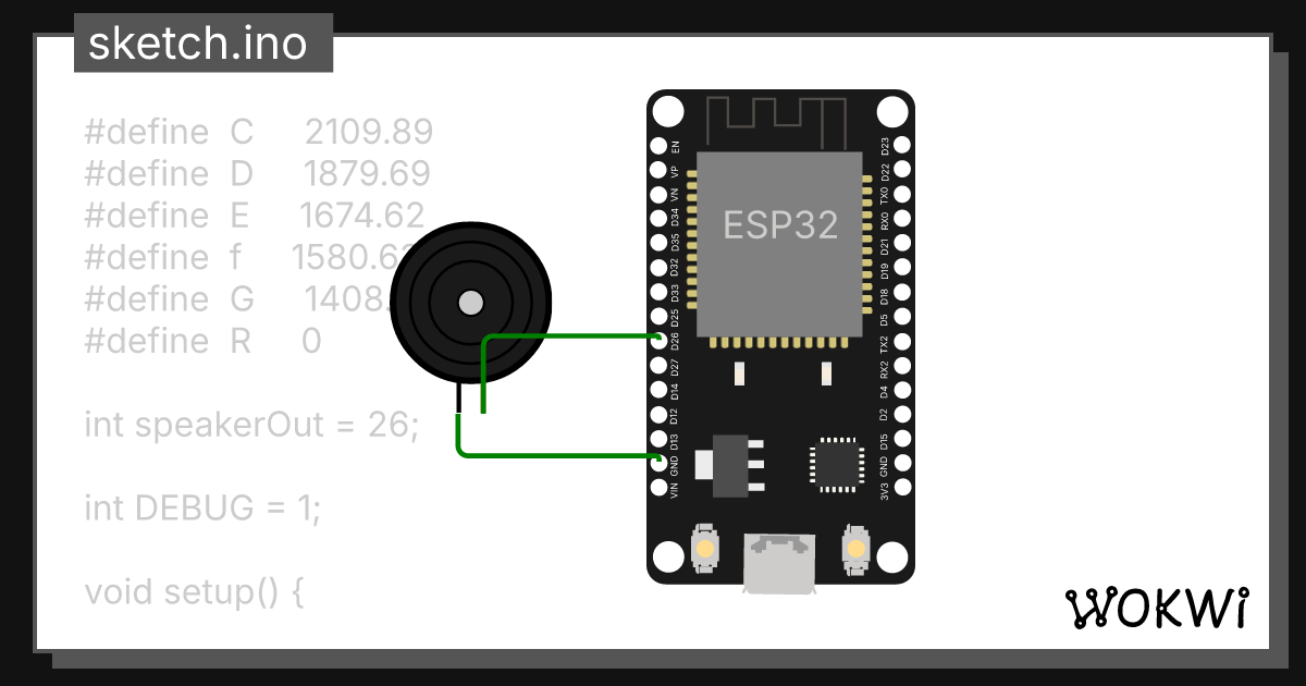 C254 Wokwi ESP32 STM32 Arduino Simulator