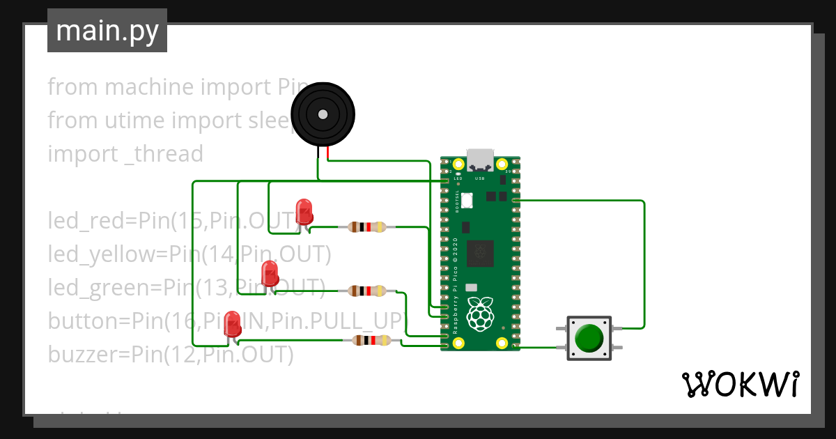 EXP5-Obj3-Puffin Crossing - Wokwi ESP32, STM32, Arduino Simulator